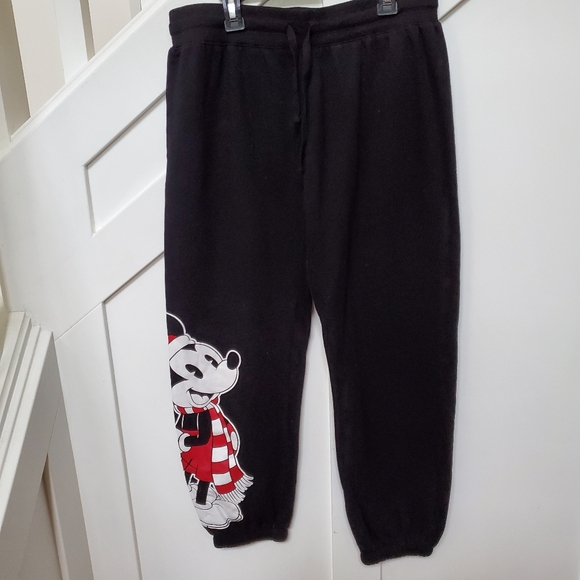 Disney | Pants & Jumpsuits | Disney Joggers Sweatpants Large Mickey ...